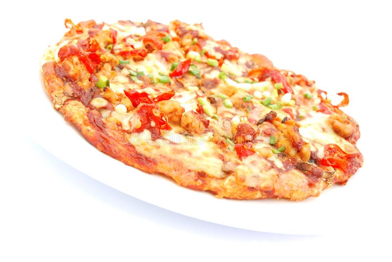 Italian pizza stock photo. Image of meaty, nutritious - 9470284