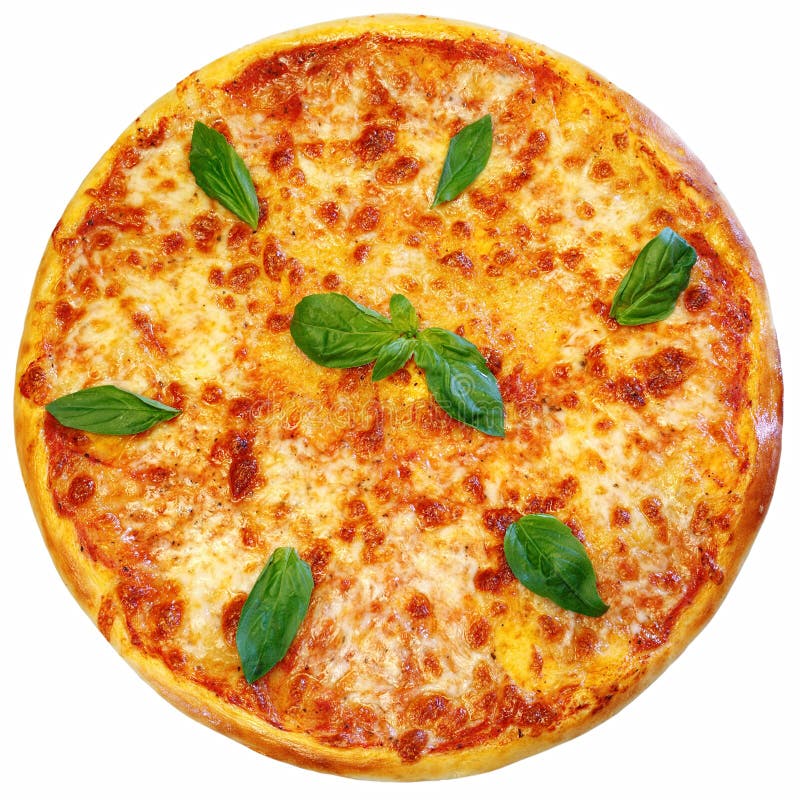 Italian pizza isolated stock image. Image of isolated - 78716619