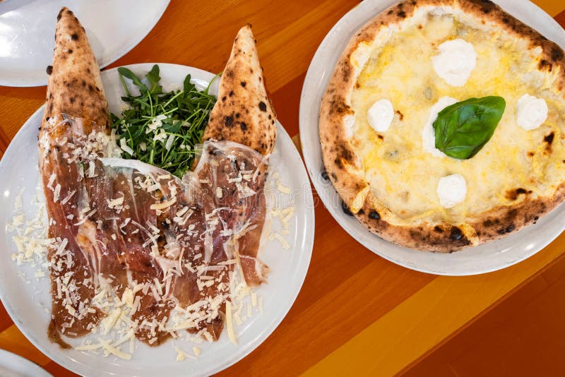 Italian Pizza in Restaurant Stock Photo - Image of pizza, food: 241123724