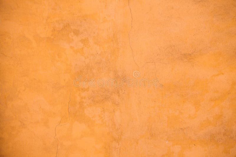 Italian Plaster Wall in Yellow, Ochre Hues. Background Stock Image ...