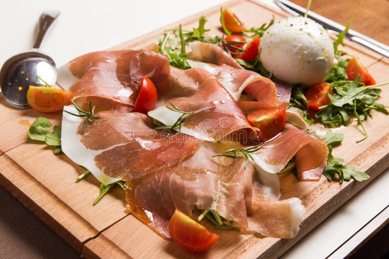 Italian Cold Cuts stock image. Image of assorted, sausage - 36179475