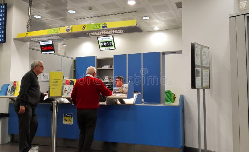 Italian Post office editorial stock image. Image of economy - 41341884