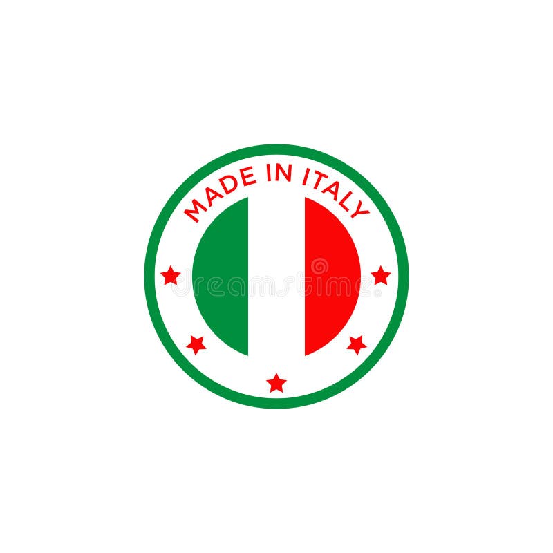 Italian Product Emblem Logo Design Template Stock Vector - Illustration ...