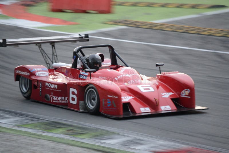 Italian Prototypes Championship Lucchini P2 07 at Monza Editorial Photo ...