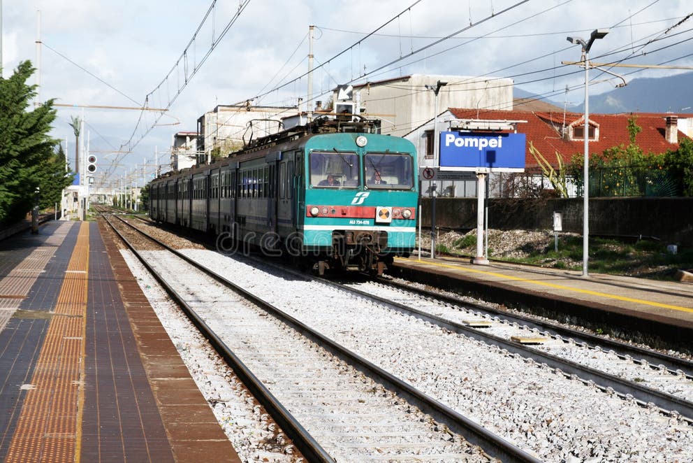 Italian railway editorial stock photo. Image of train - 25170843