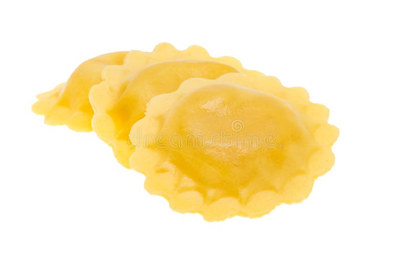 Italian ravioli isolated stock image. Image of healthy - 295923221