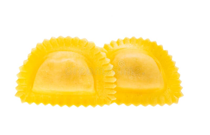 Italian ravioli isolated stock photo. Image of pasta - 369124346