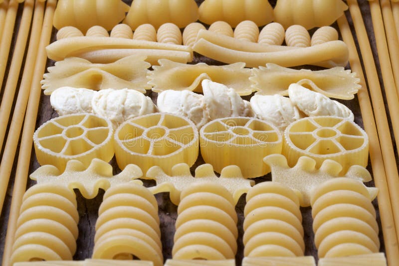 Italian raw pasta stock photo. Image of carbohydrate - 21630902