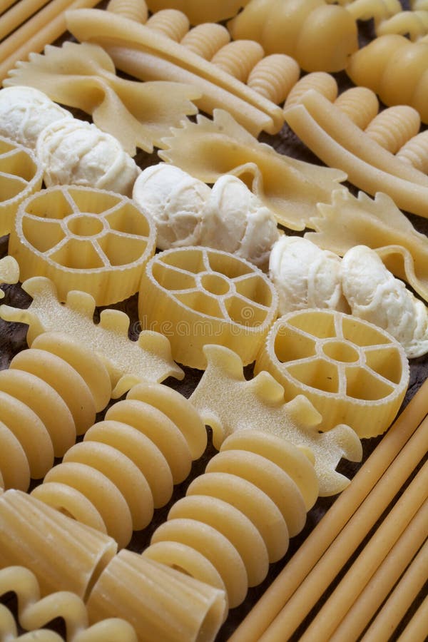Italian raw pasta stock photo. Image of closeup, cook - 21630918