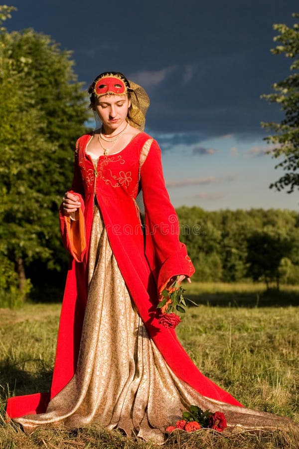 Italian renaissance dress stock photo. Image of beautiful - 3246760