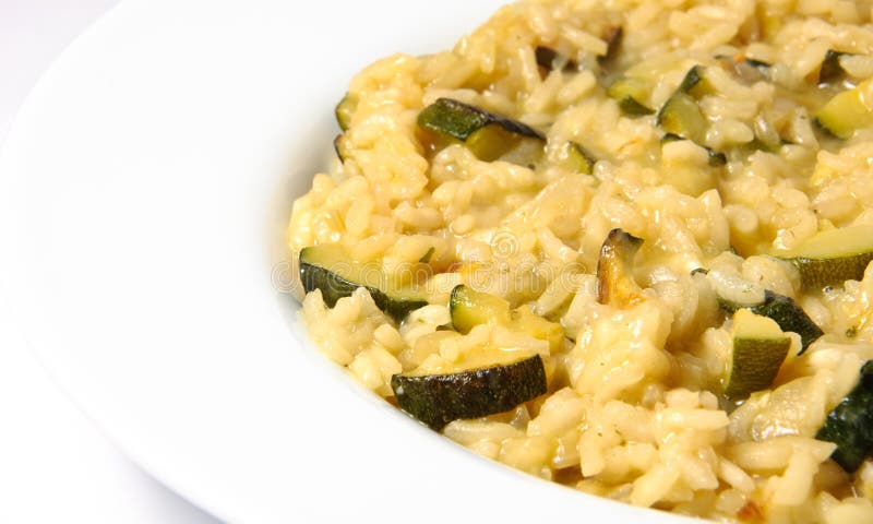 Italian Risotto stock image. Image of courgette, parmesan - 23295009