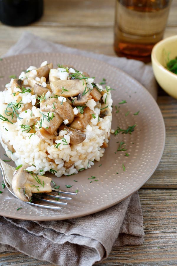 Italian risotto on a plate stock image. Image of lunch - 45571445