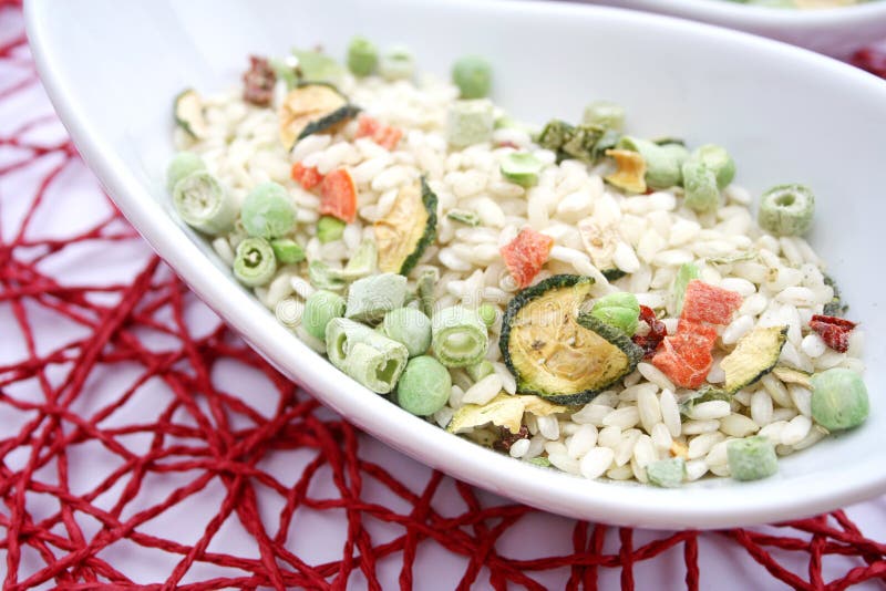 Italian Risotto with Vegetables Stock Image - Image of food, italian ...