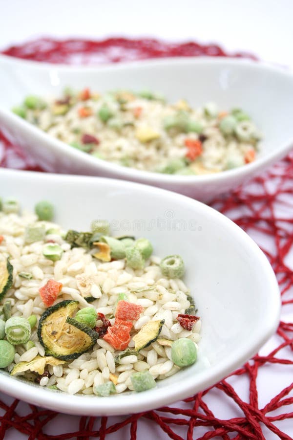 Italian Risotto with Vegetables Stock Photo - Image of cuisine, italian ...