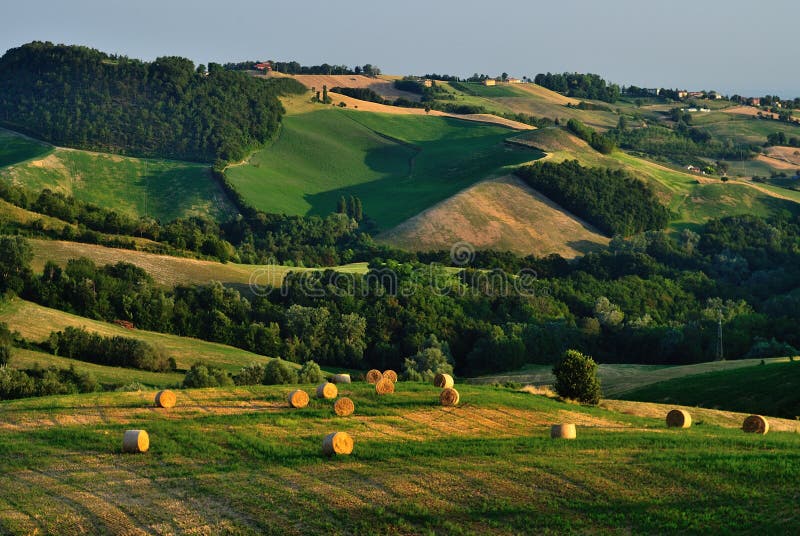 Italian countryside stock photo. Image of spring, scenery - 6613882