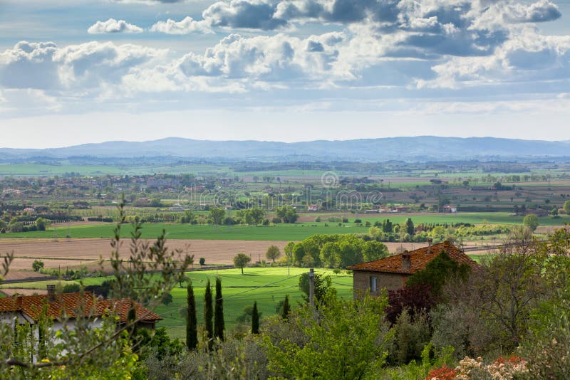 Italian rural landscape stock image. Image of beauty - 25632667