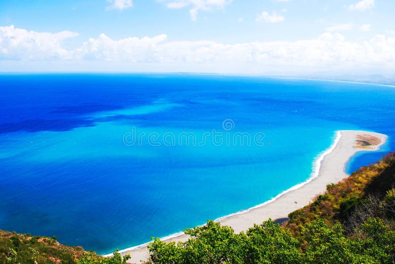 Italian Sea at Sicily Cliffs Stock Photo - Image of mare, italy: 67424716