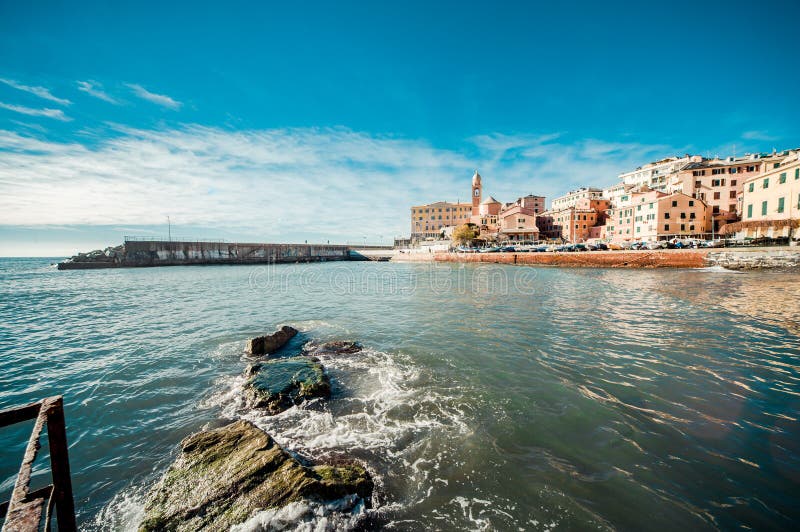 Italian seaside stock photo. Image of seascape, ligurian - 29238780