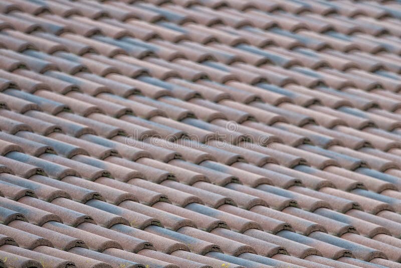 Italian shingle roof stock photo. Image of background - 40038778