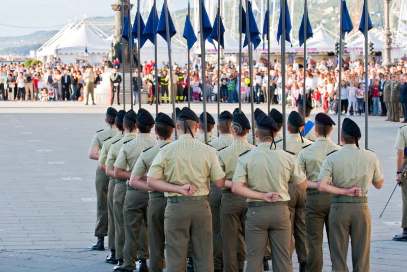 Italian Soldiers editorial photo. Image of control, police - 34171821