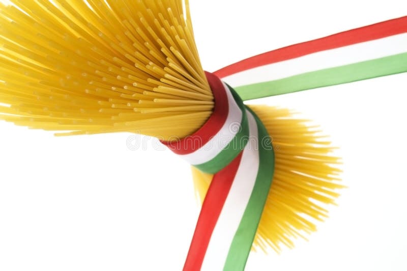Italian spaghetti stock photo. Image of green, eatings - 18411610