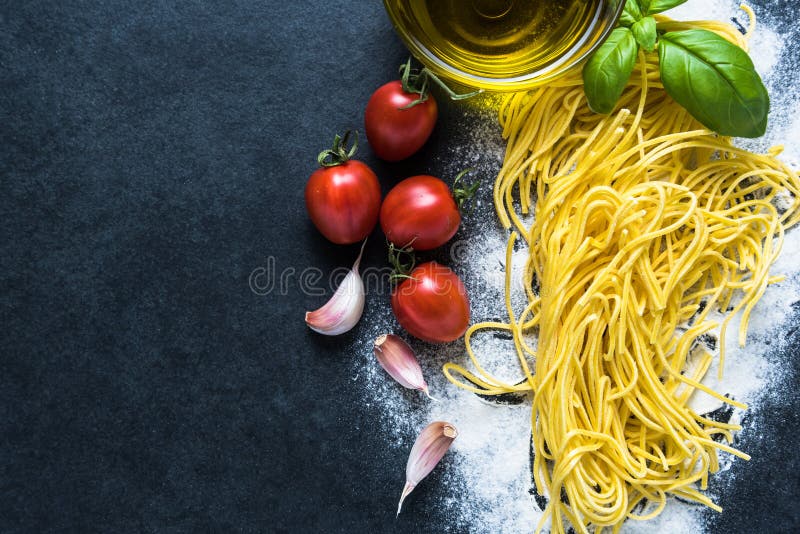 Spaghetti Border stock illustration. Illustration of italian - 10679885