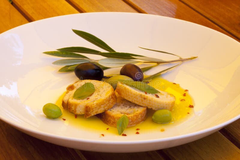 Italian starter stock photo. Image of bread, sliced, plate - 16022148