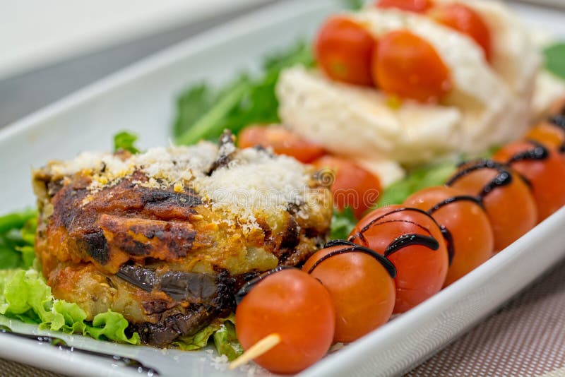 Italian starter stock photo. Image of starter, mozzarela - 57639194