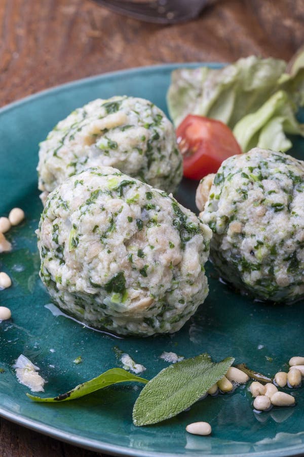 Italian strangolapreti stock photo. Image of balls, dish - 235702180