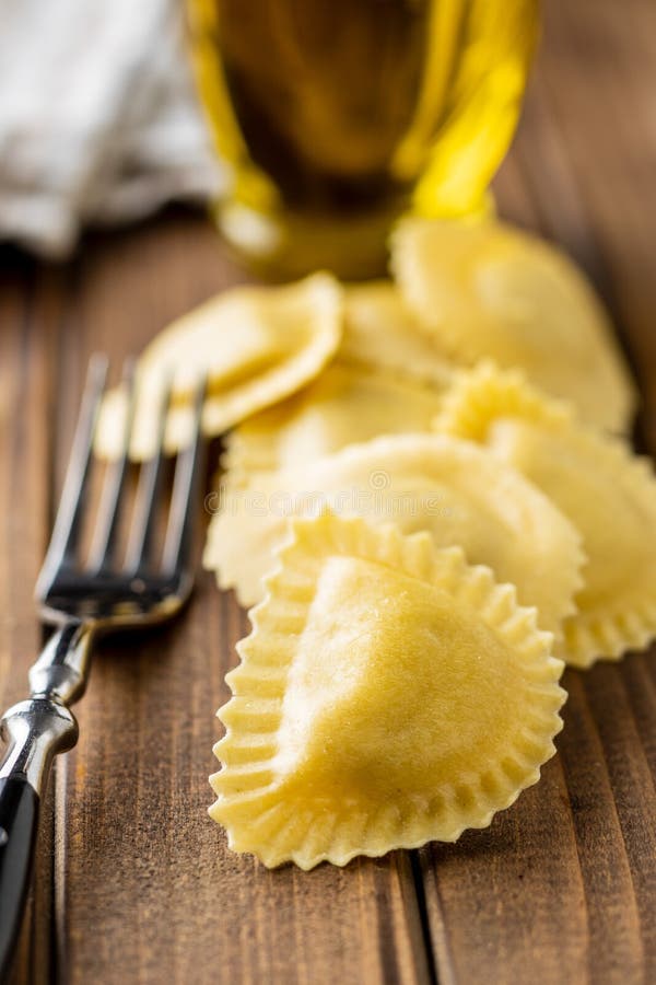 Italian Stuffed Pasta. Panzerotti Pasta Stock Photo - Image of homemade ...
