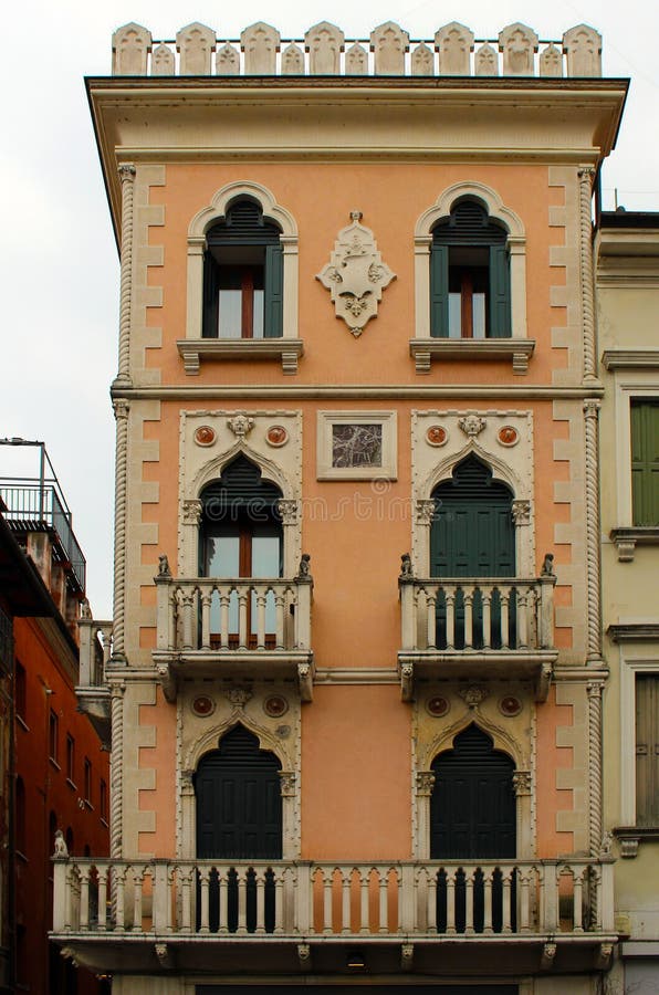 Italian style old building stock image. Image of italian - 90953713