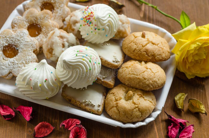 Italian sweets stock photo. Image of pleasure, baking - 41129386