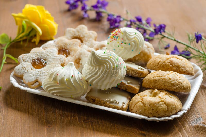 Italian sweets stock photo. Image of baking, dessert - 41129424