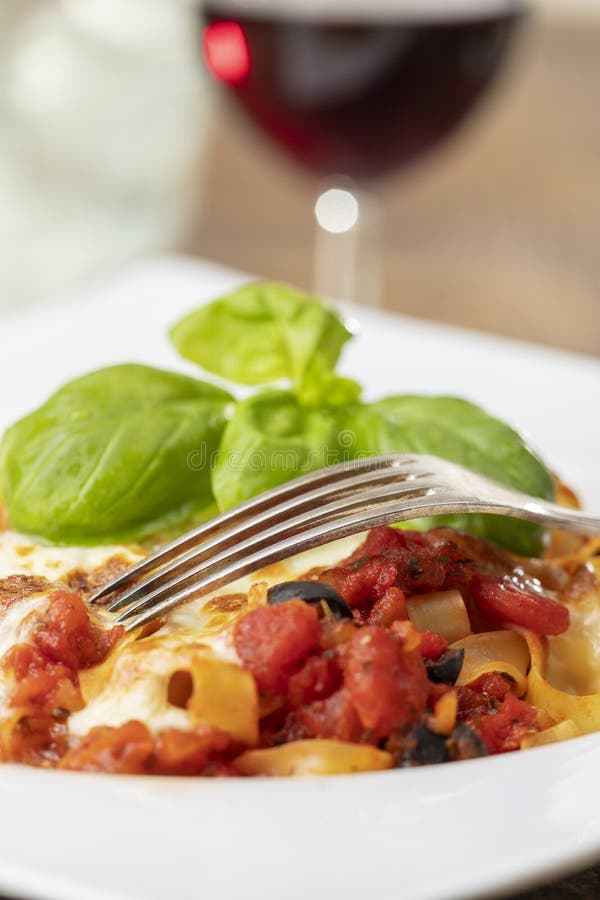 Italian tagliatella pasta stock photo. Image of cuisine - 141212300