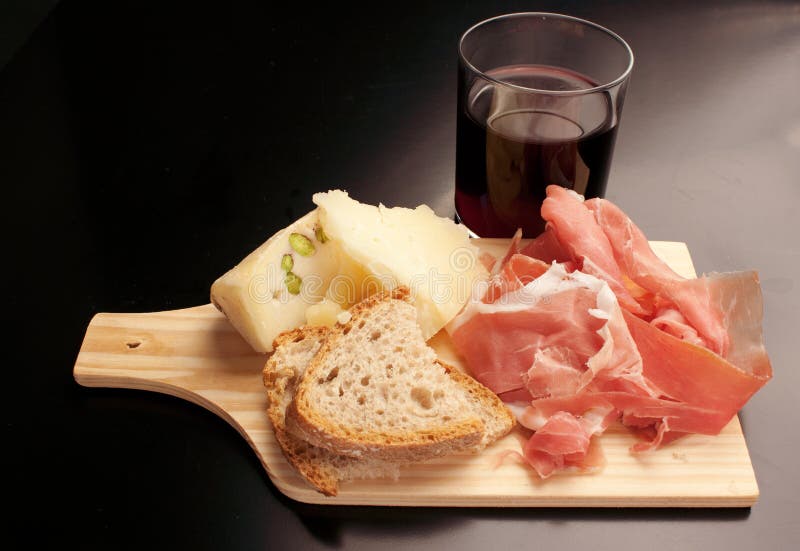 Italian Tagliere - Appetizer Stock Photo - Image of sliced, meat: 121930822