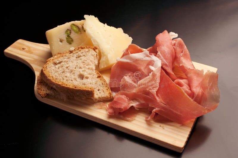 Italian Tagliere - Appetizer Stock Photo - Image of tradition, pork ...