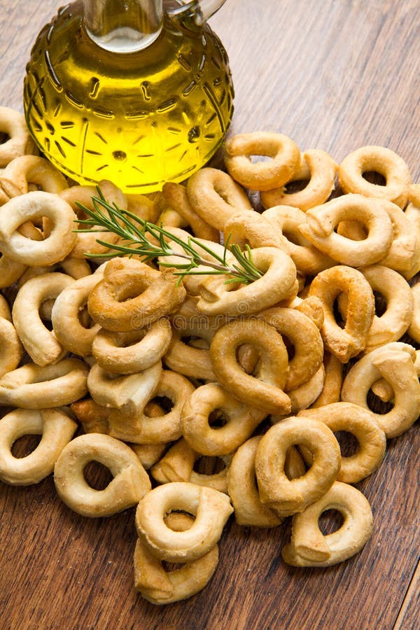 Taralli snacks stock photo. Image of texture, puglia - 27888940