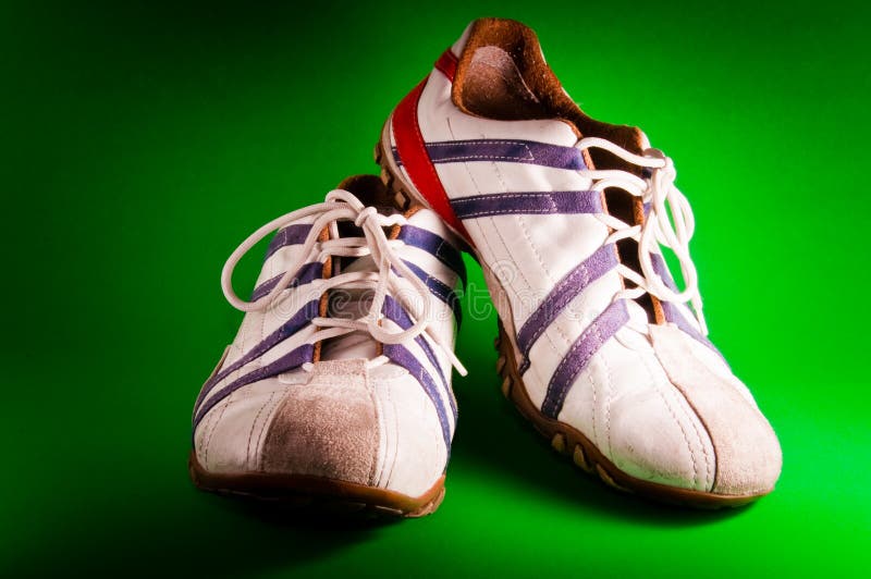 Italian Tennis Shoes stock photo. Image of leather, fashion - 25705734