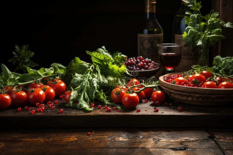 Italian Themed Background Stock Photo Stock Image - Image of natural ...