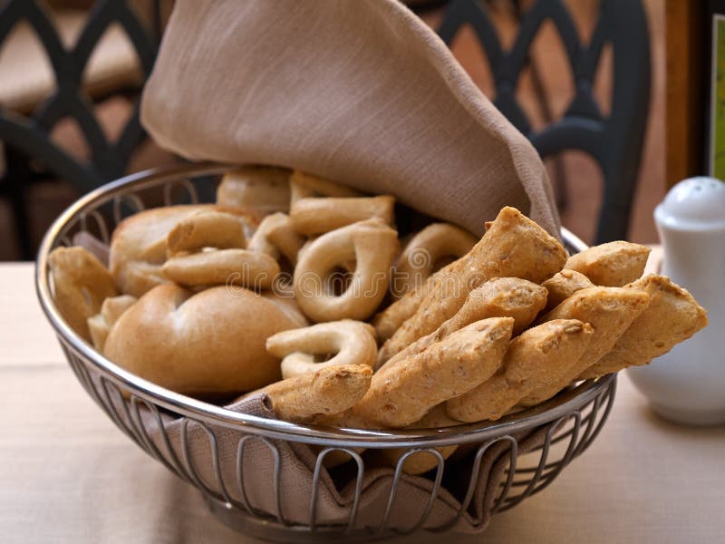 Italian Traditional Bread Sticks Grissini Stock Photo - Image of food ...