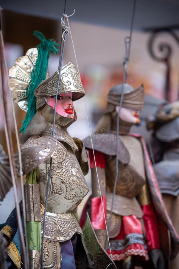 Italian Traditional Characters Called Pupi Siciliani Stock Image ...