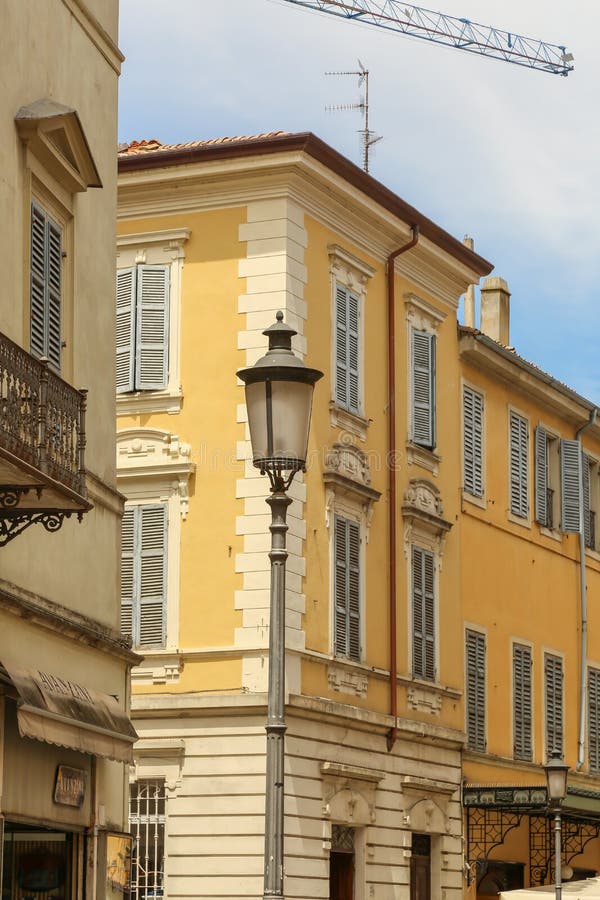 Italian traditional facade stock photo. Image of building - 75133144