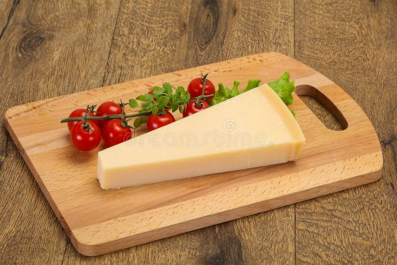 Italian Traditional Parmesan Cheese Triangle Stock Image - Image of ...