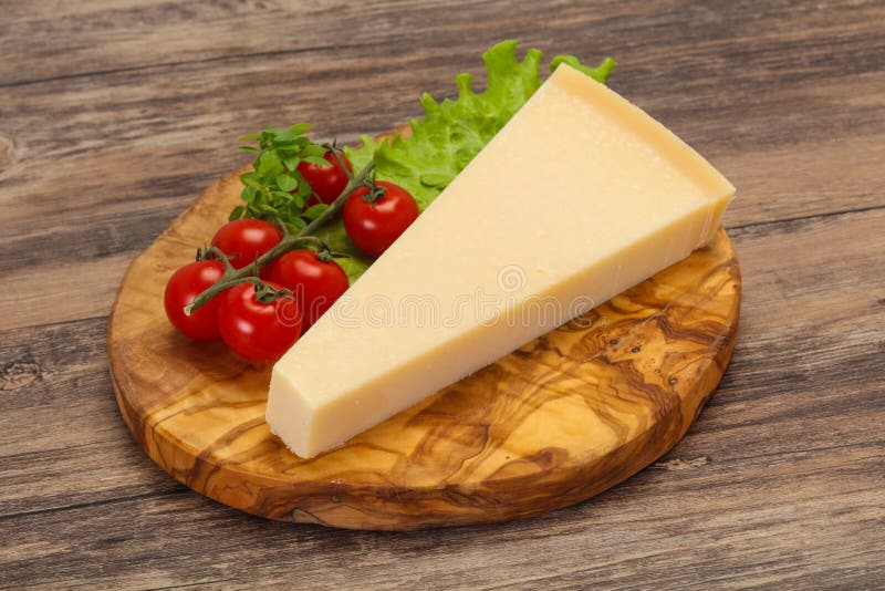 Italian Traditional Parmesan Cheese Triangle Stock Photo - Image of ...
