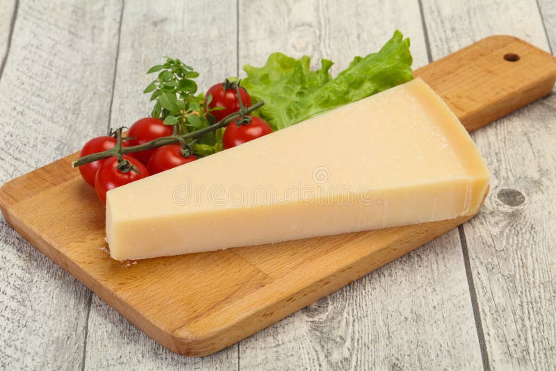 Italian Traditional Parmesan Cheese Triangle Stock Image - Image of ...
