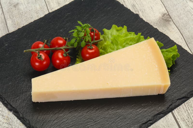 Italian Traditional Parmesan Cheese Triangle Stock Image - Image of ...
