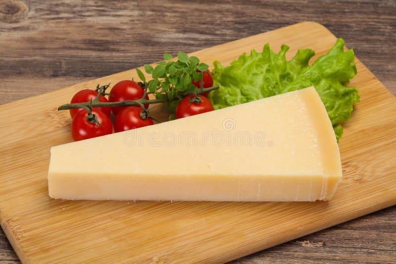 Italian Traditional Parmesan Cheese Triangle Stock Image - Image of ...