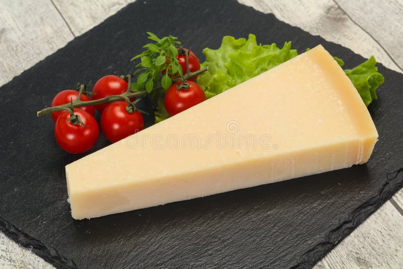 Italian Traditional Parmesan Cheese Triangle Stock Image - Image of ...