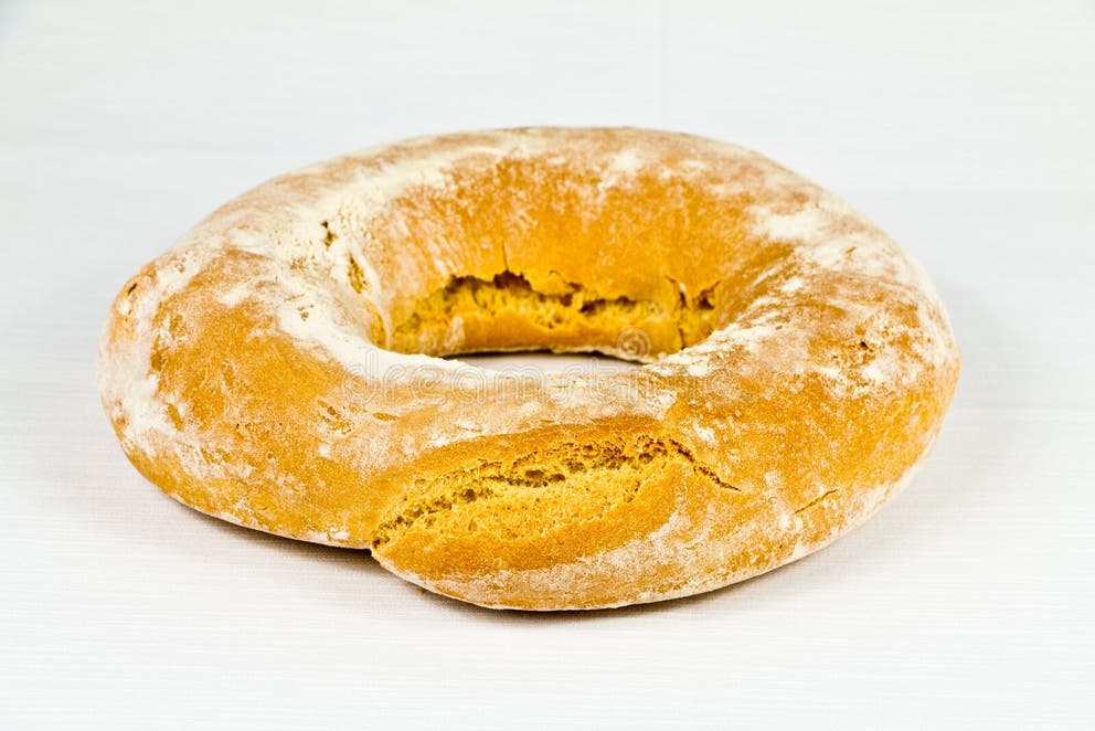 Italian typical bread stock photo. Image of round, bake - 100834748