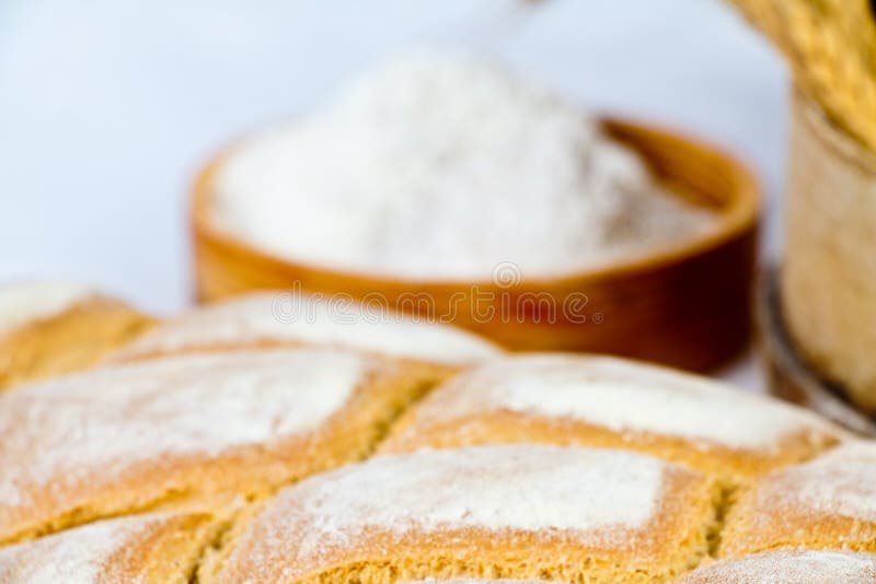 Italian typical bread stock photo. Image of cuisine - 100834754
